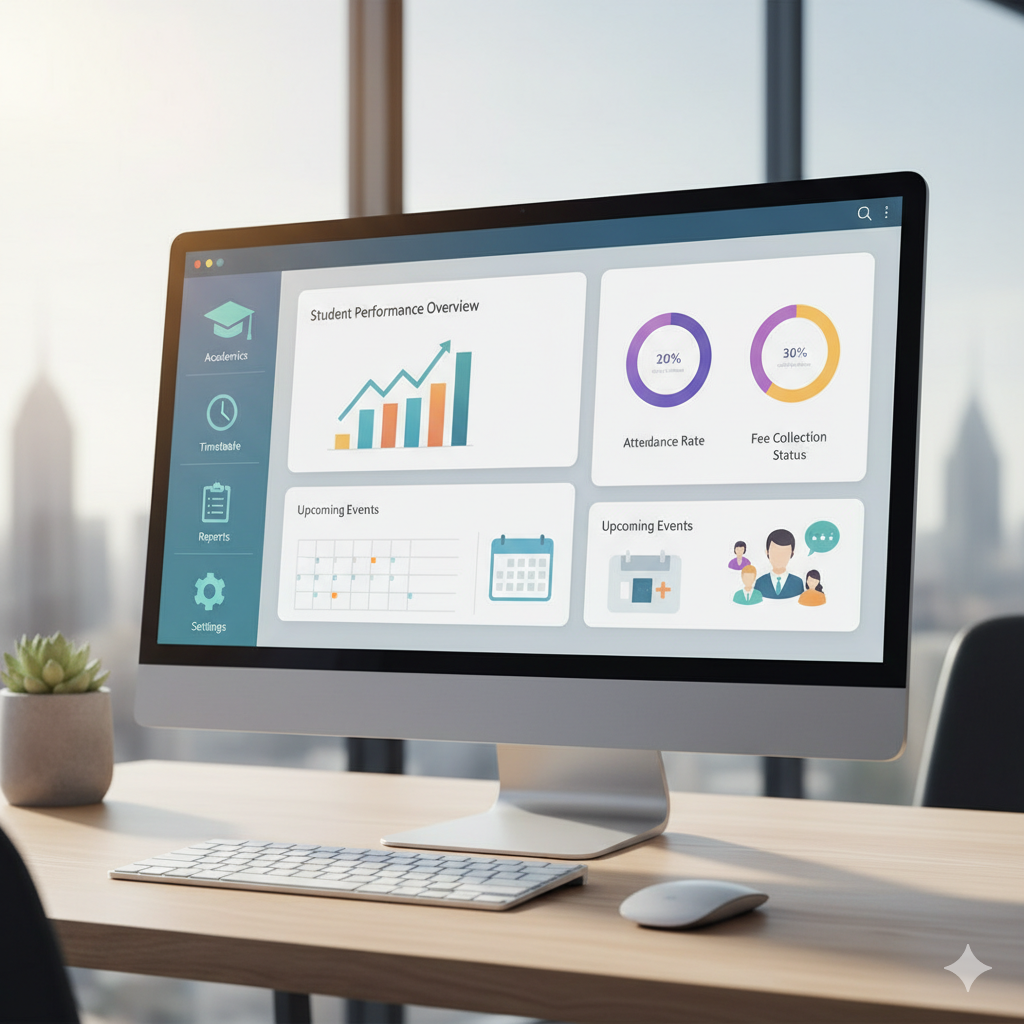 School Management System – Desktop Application